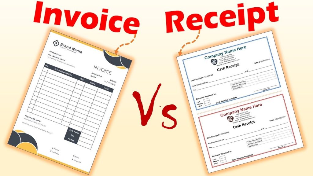 Invoice vs. Receipt: Understanding the Key Differences - Zintego